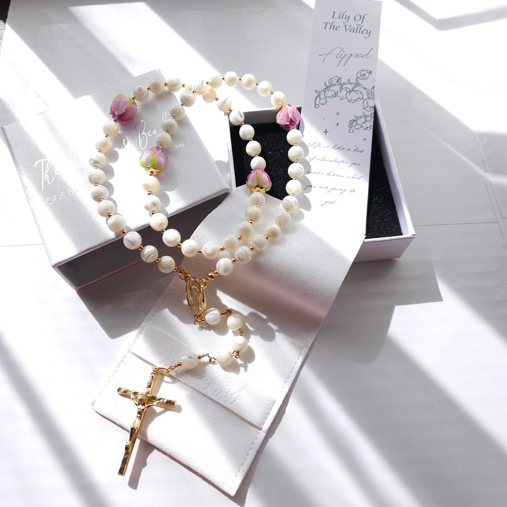 Handcrafted Rosaries for a Mission - The Luminous Beads
