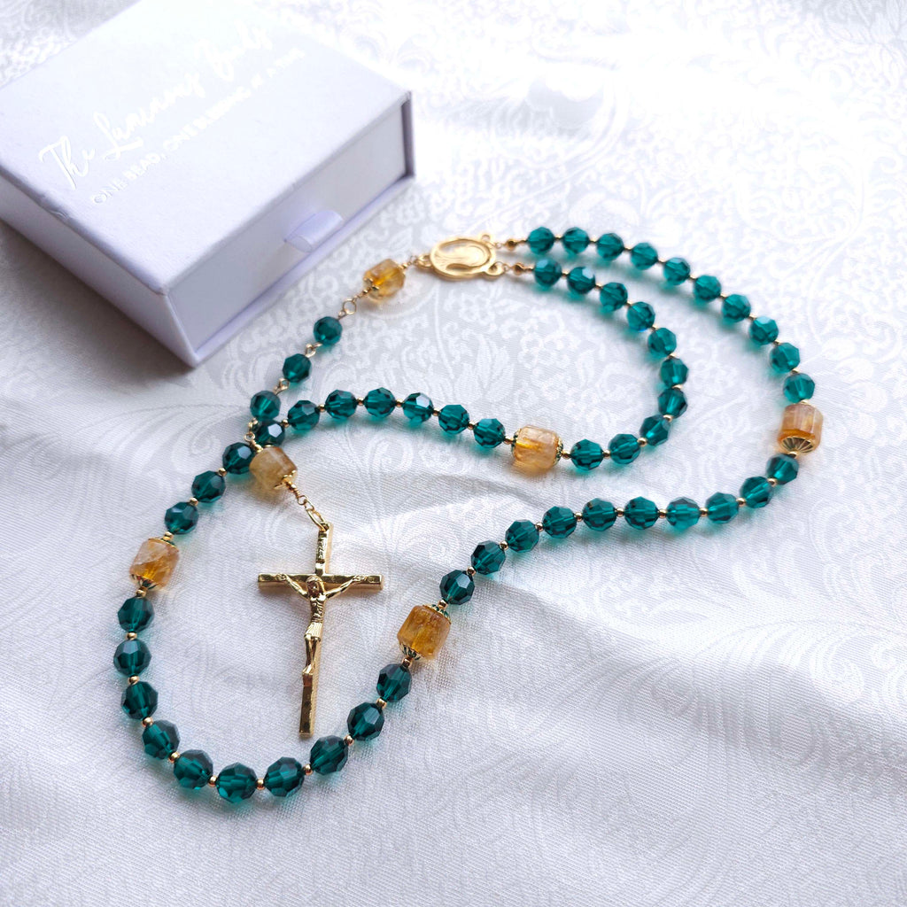 Handcrafted Rosaries for a Mission - The Luminous Beads